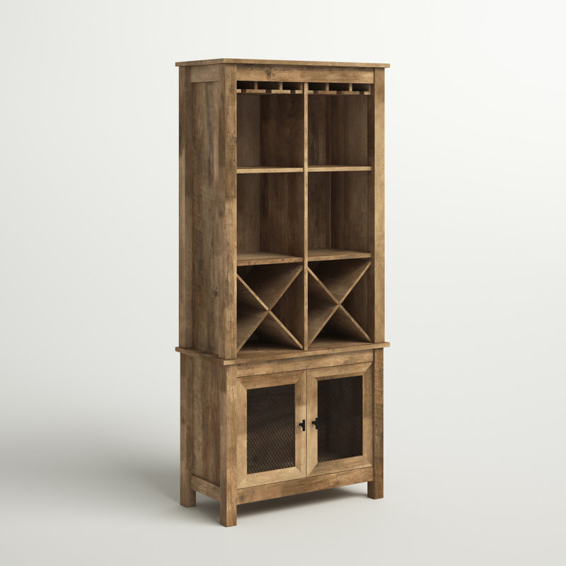 Raphael 32 Bar Cabinet Reclaimed Barnwood